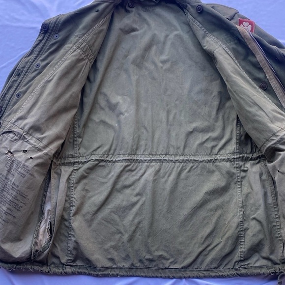 Jackets & Coats | Vintage Us Army M1951 Korean War Id Patch Field ...
